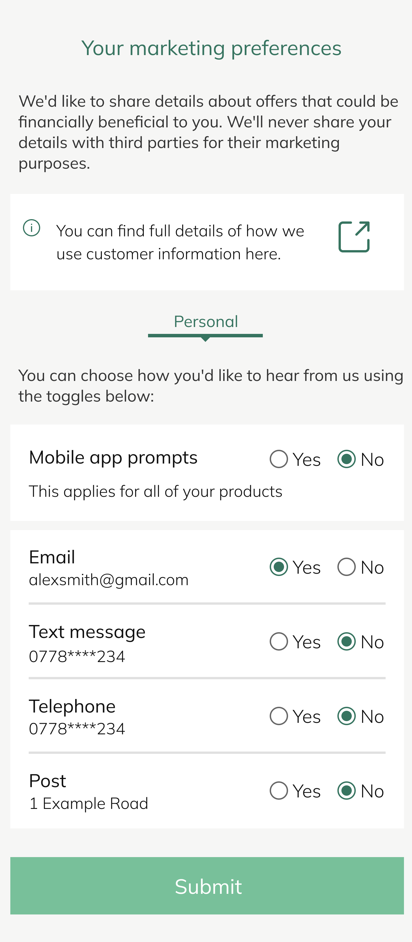 Optimising Marketing Permissions in Banking - Behavioural Science Insights